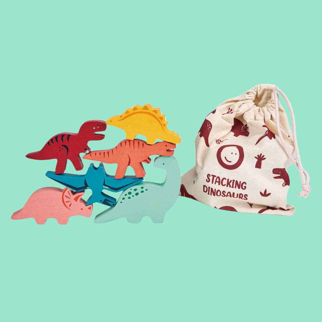 Happy Stacking Dinosaurs – Okido