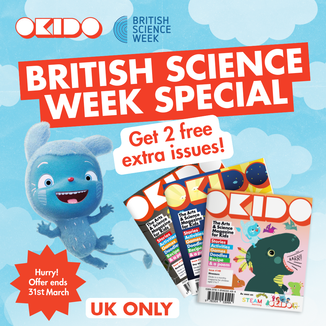 OKIDO Science Magazine Subscription: UK – Okido