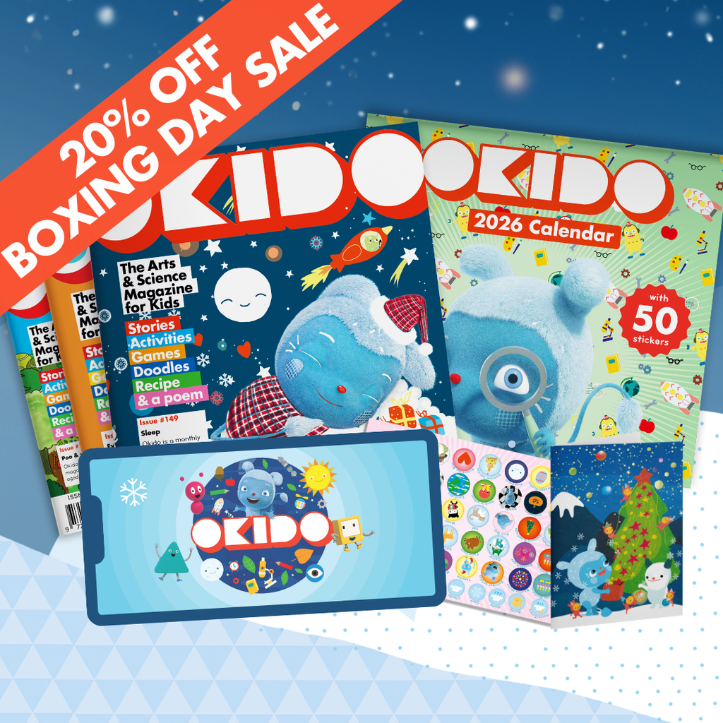 OKIDO - The arts and science monthly magazine for kids! – Okido